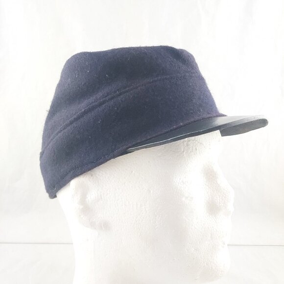 Accessories | Mens Civil War Union Yankee Blue Kepi Cap Wool Fabric ...